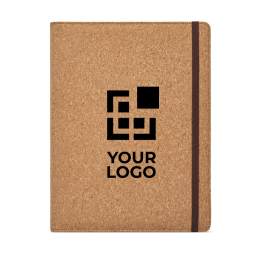 Cork folder with elastic closure, A4 | From £9.48