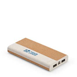 Power bank made of cork wheat straw, 10000 mAh | From £11.33