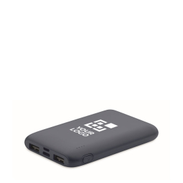 Recycled ABS power bank, 5,000 mAh | From £8.41