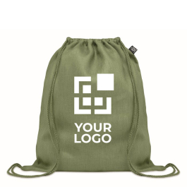 Hemp drawstring bag, eco look, 200 g/m2 | From £1,98