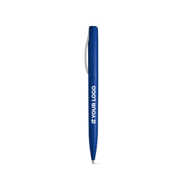 Metal-look plastic ballpoint pen with black ink | From £0.25